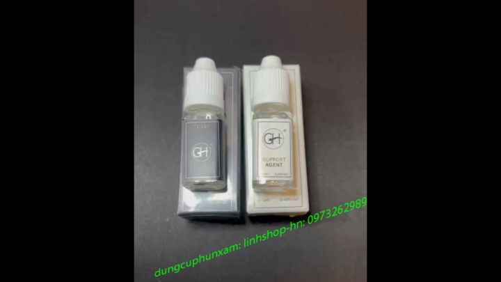 Dung Dịch Khóa Sợi, Khóa Màu Mực GH Chai 12ml, mực phun xăm / linhshop ...