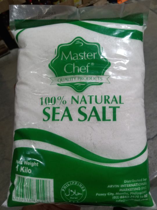 MASTER CHEF SALT 1KG (139682) | Lazada PH