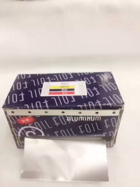 Alumunium foil roll highlight & Bleaching Rambut, Alat perlengkapan ...