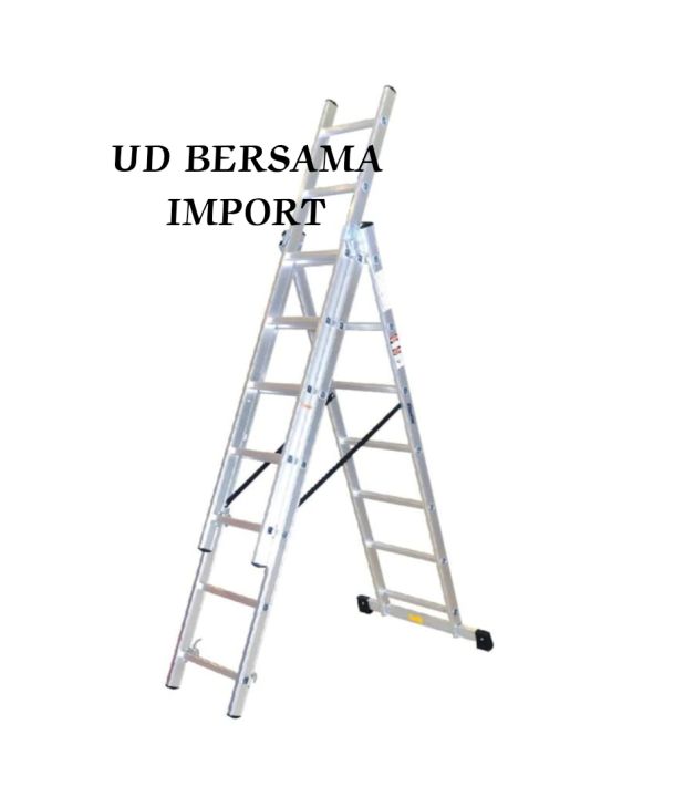 KRISBOW FIXSTEP Tangga Lipat Aluminium/Tangga Slidding/Tangga PLN ...