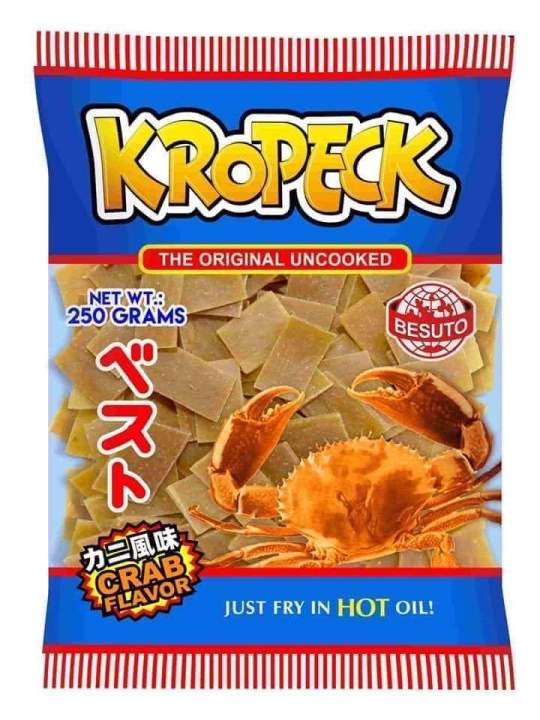 Kropeck Crackers – Crab Flavor | 250g | Lazada PH