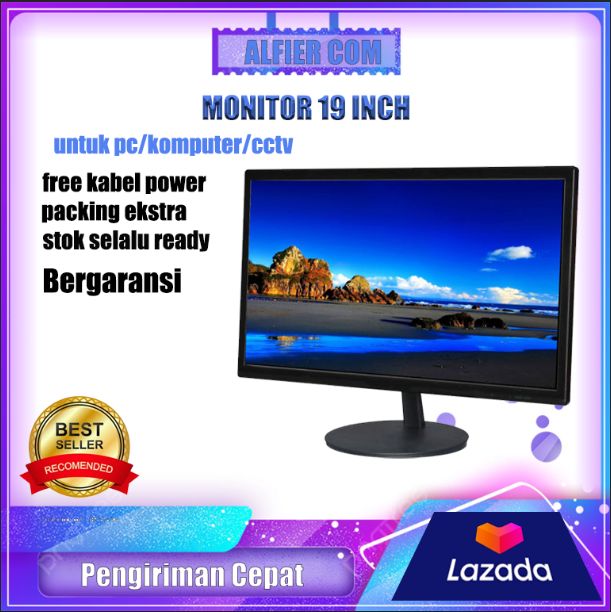 Monitor 19 inch wide LCD/ LED murahhh Bergaransi | Lazada Indonesia