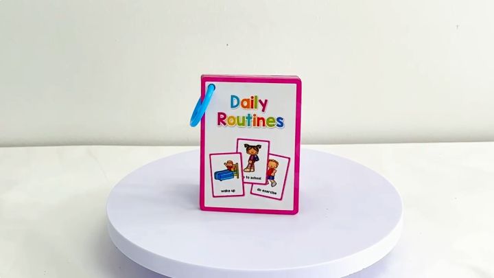 My Daily Routine Flashcards 20 Flash Cards for Visual Aid Special Ed ...