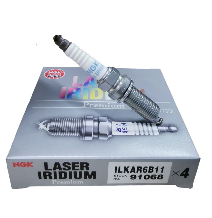 NGK Spark Plugs ILKAR6B-11(4pc) For Dual VVTi Toyota Avanza/Raize/Rush ...