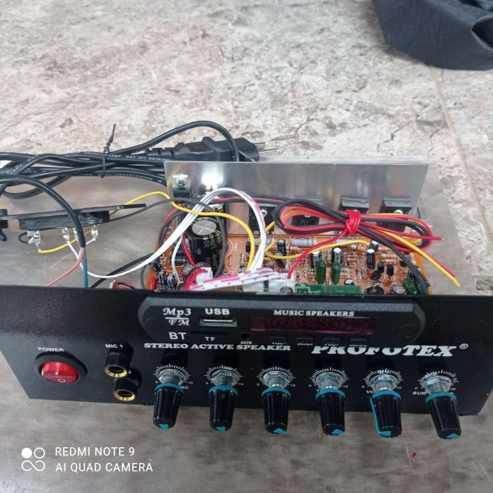 modul kit speaker aktif stereo echo subwoofer 150watt x2 | Lazada Indonesia