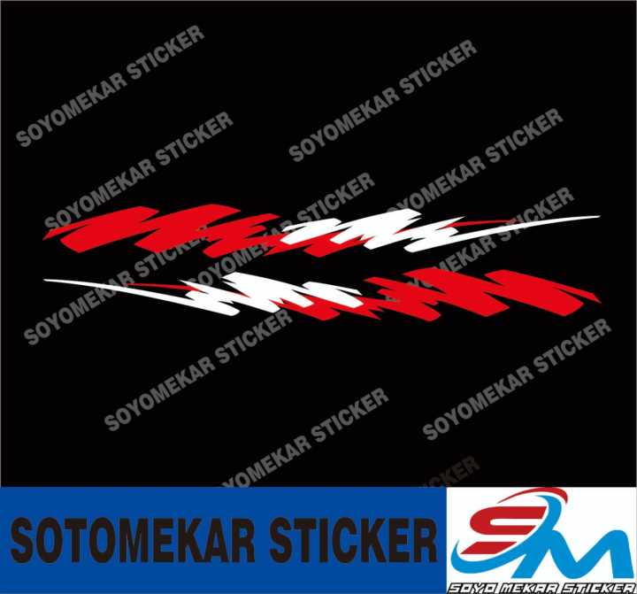 stiker motor /mobil sticker cutting tribal body | Lazada Indonesia