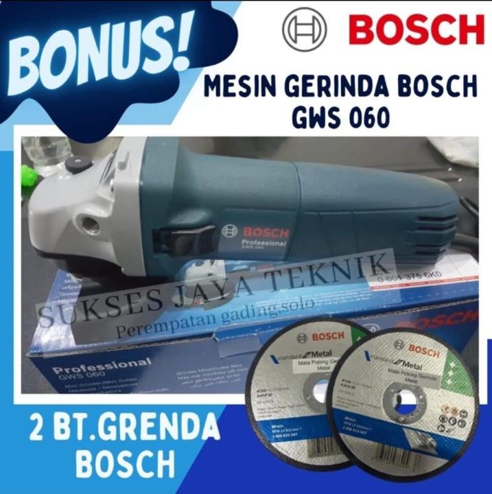 garansi 1 thn Mesin gerinda 4in grenda grinda Bosch gws 060 / gws 700 ...
