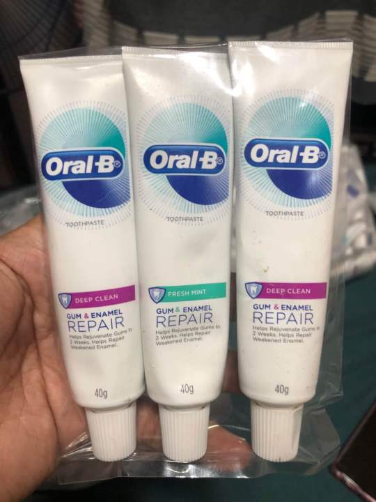 3 ORAL B TOOTHPASTE ASSORTED 40g NO BOX | Lazada PH