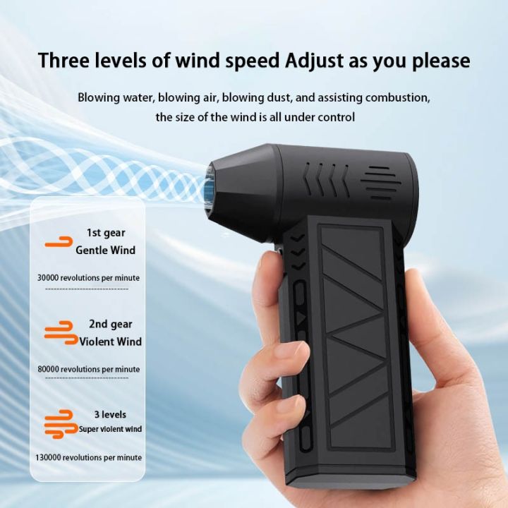 New Mini 3nd Generation X3 Violent Blower Mini Turbo Jet Fan Handheld ...