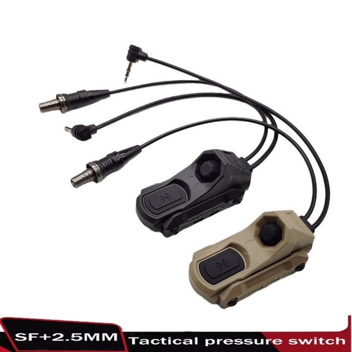 Airsoft Tactical Pressure Axon Switch, Dual Function Remote Control ...