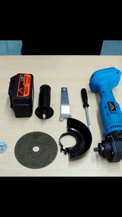 Hyreto Brushless Cordless Angle Grinder Portable Grinding Machine ...