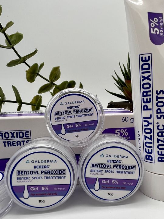 REPACK DECANT BENZAC Benzoyl Peroxide Spot Treatment Gel 5% and 10% ...