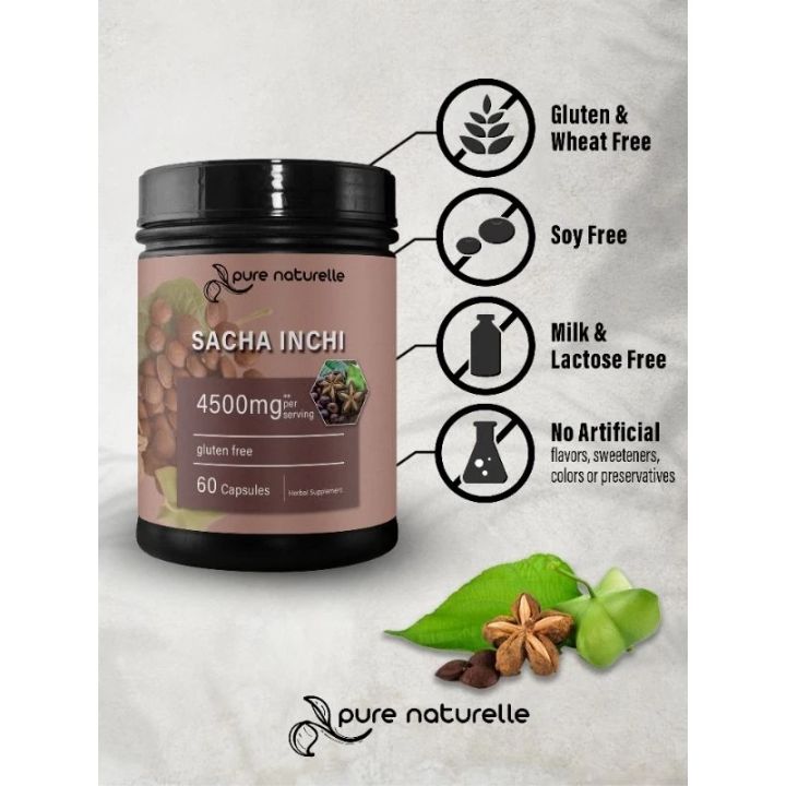 Sacha Inchi Capsule Halal 100% Natural herbs | Lazada