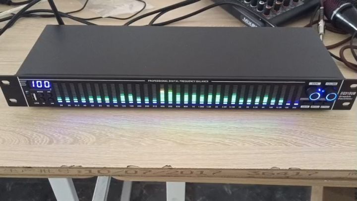 Professional Pre EQ31SUB Digital Equalizer Efek VOCAL Bluetooth/USB 31 ...