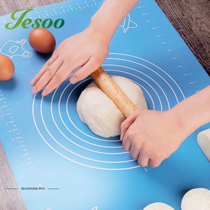 Jesoo Silicone Kneading Pad Non-Stick Anti-Skid Pad Food Grade Baking ...