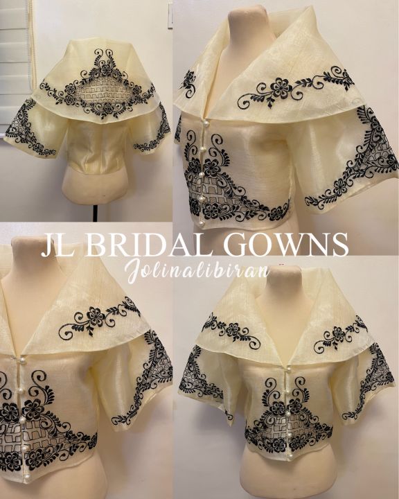 【READY SHIP】 Filipiniana maria clara top bolero - tradional wear ...