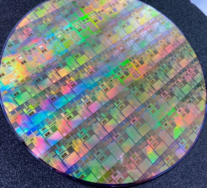 Silicon Wafer 8-Inch Lithographic Chip Integrated Circuitry ...