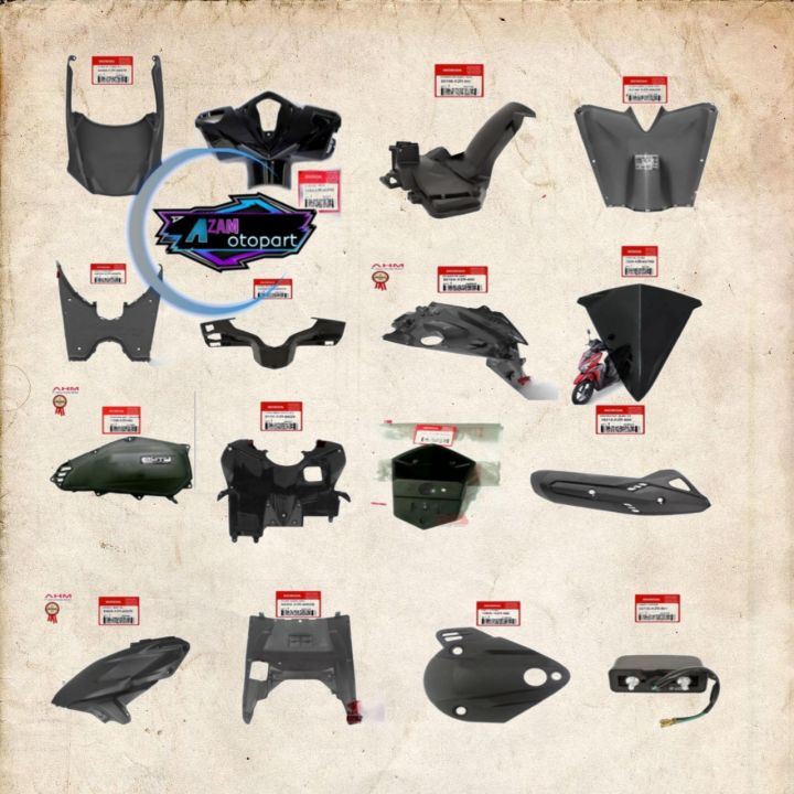 COVER BODY KASAR VARIO TECHNO 125 OLD 2012 - 2014 ORIGINAL AHM | Lazada ...