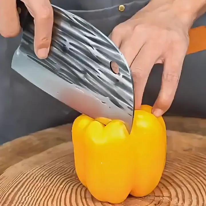 Japanese Knife Kitchen Knife Traditional Handmade Chef's Chopper ...
