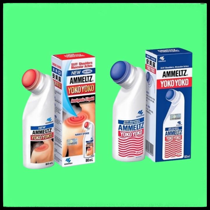80ml • Ammeltz Yoko Yoko • Muscle Relax & Joint Pain Relief Liniment ...