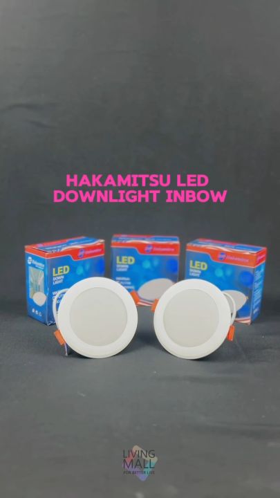 Hakamitsu LED Downlight Inbow 5/7/9/12/15/18/24 Watt / Downlight Panel ...