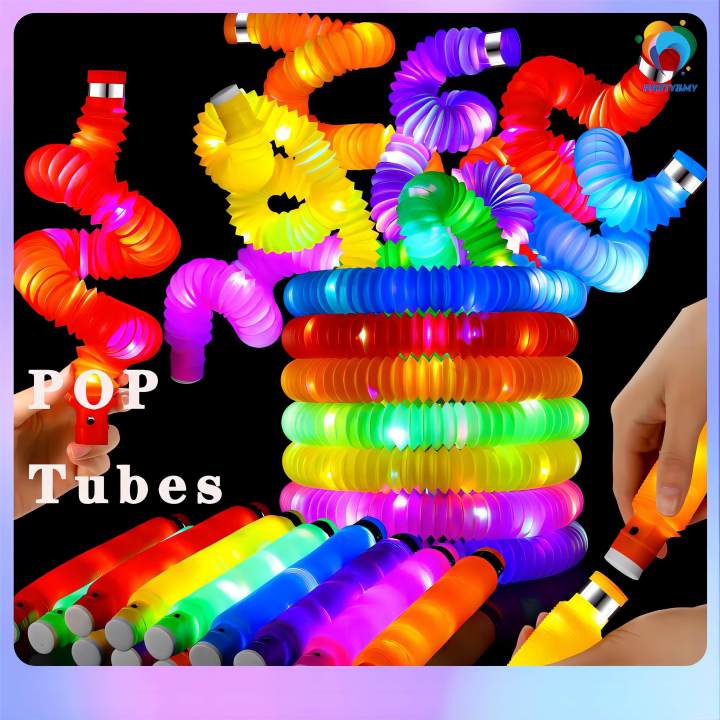 toys for kids Decompression toy elastic tube diy telescopic elastic ...