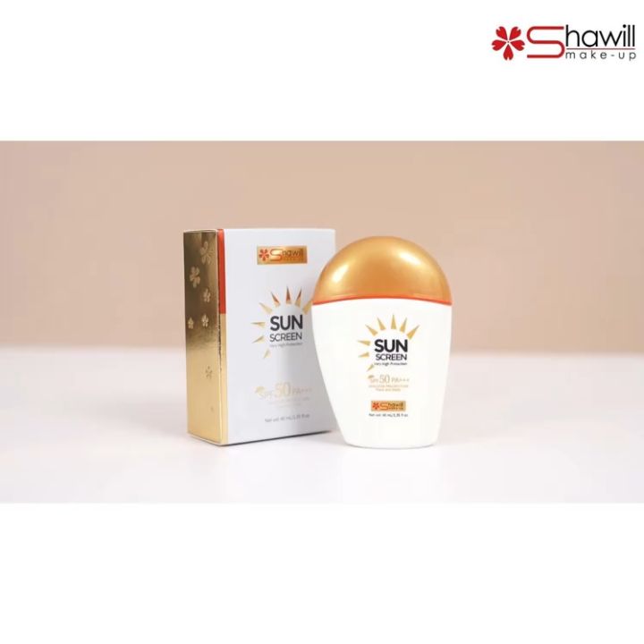Shawill Sunscreen Sunblock Sun Protect SPF50 High Sun Protection ...