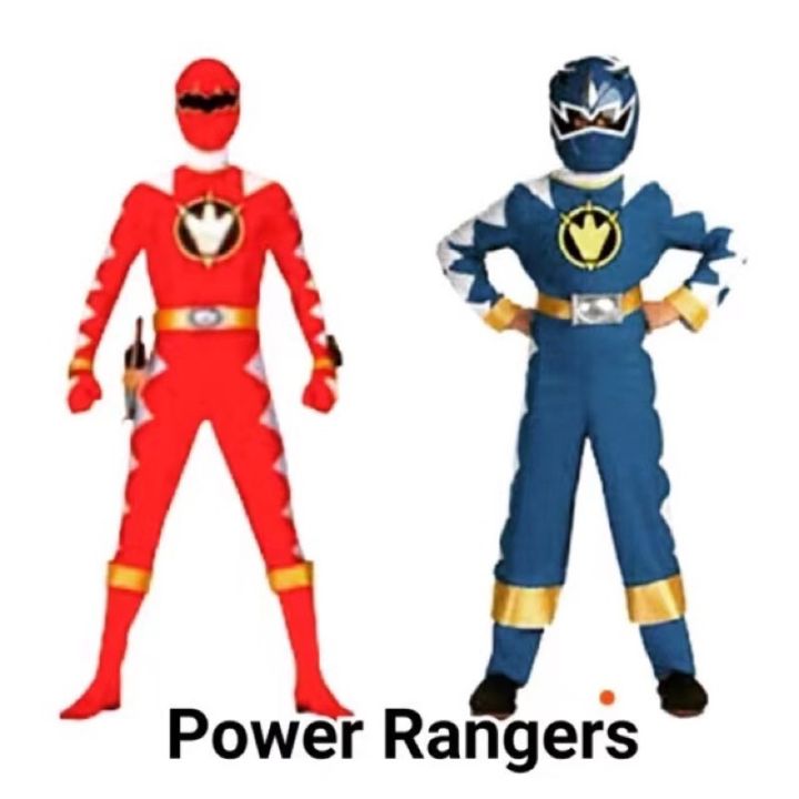 Power ranger costume for kids 1-9yrs | Lazada PH