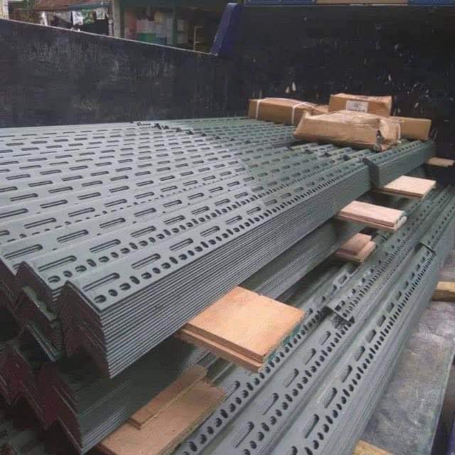 Multipurpose Slotted Angle Bar – Metal Frame Support for DIY Racks ...