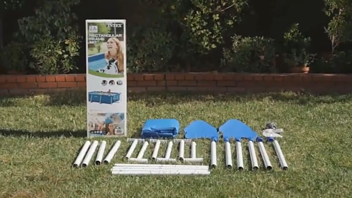 INTEX Steel Frame Swimming Pool Swimming Pool 28270 28271 28272 28273 ...