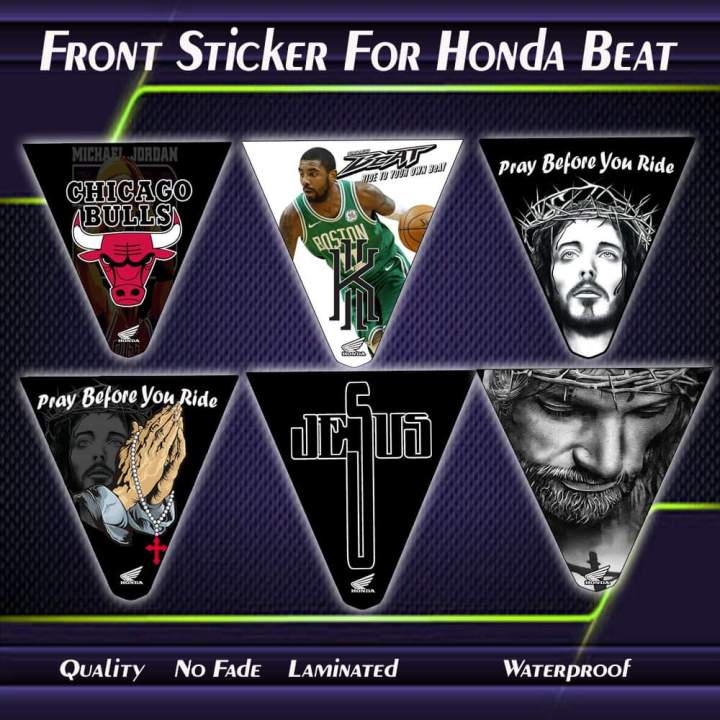 Honda Beat Front Decals/ Stickers for Honda Beat / Accessories for ...