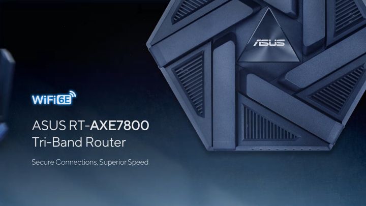 ASUS RT-AXE7800 Tri-band WiFi 6E (802.11ax) Router - New 6GHz Band ...