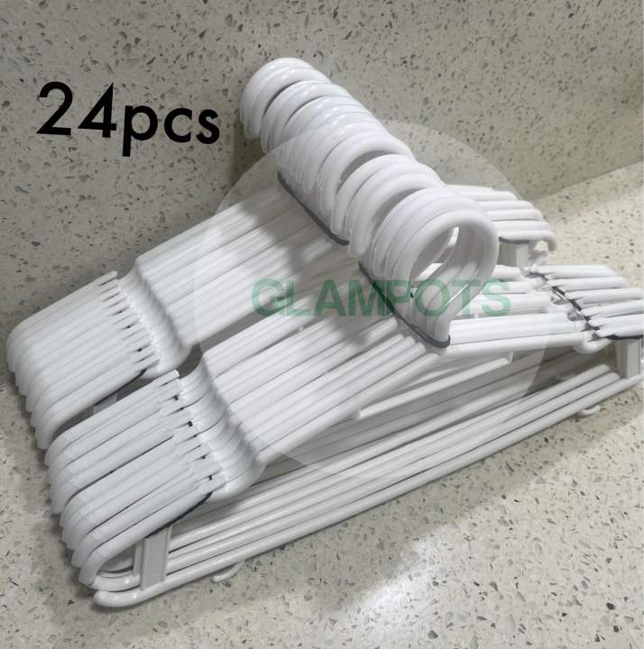 24pcs WHITE ROUND HANGER 15 inches | Lazada PH