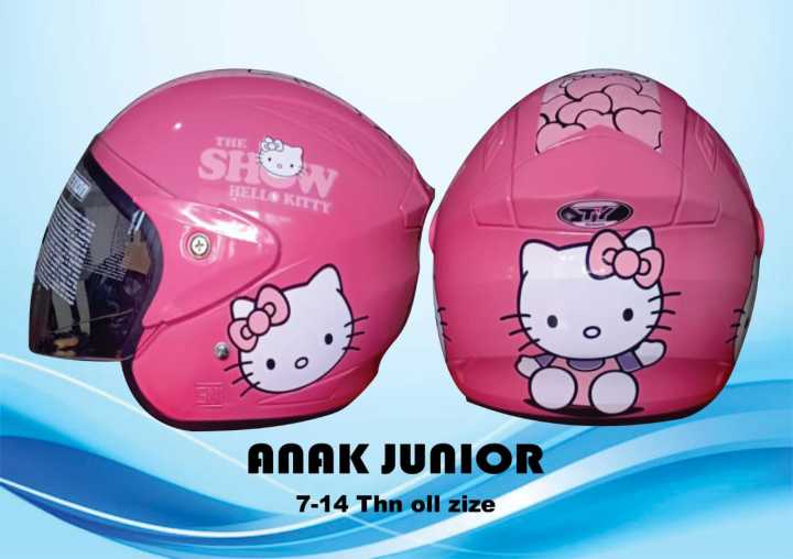 HELM ANAK JUNIOR DARI USIA 5 SAMPAI 12 TAHUN SNI ORIGINAL | Lazada ...