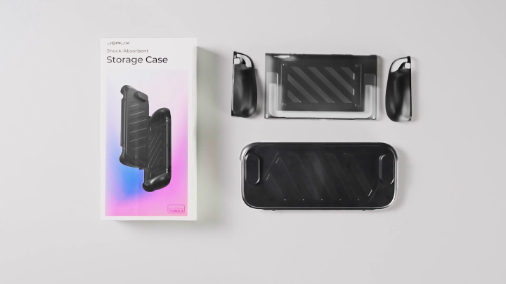 JSAUX Dockable Protective Case for Nintendo Switch 2 Shockproof TPU ...
