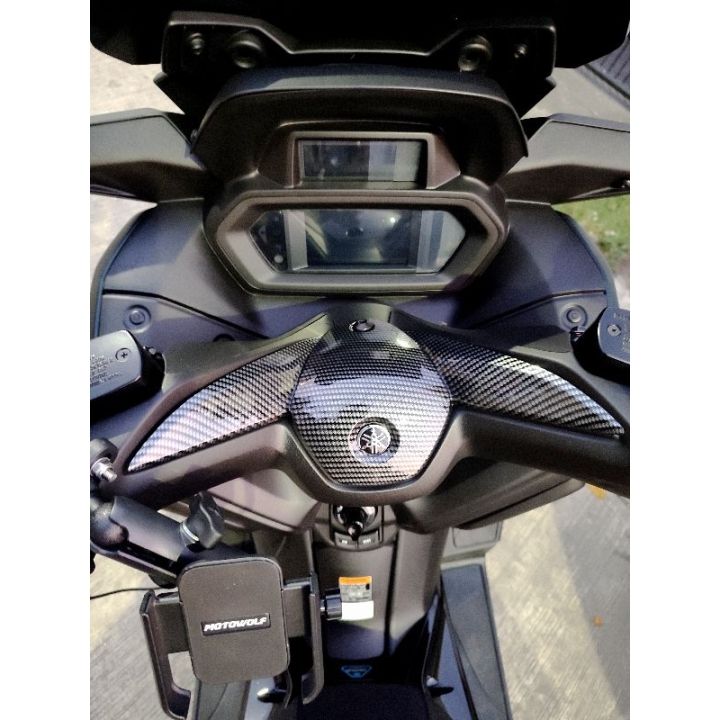 ORIGINAL SEC XMAX V1 & XMAX V2 CARBON HANDLE BAR COVER 40% off | Lazada PH