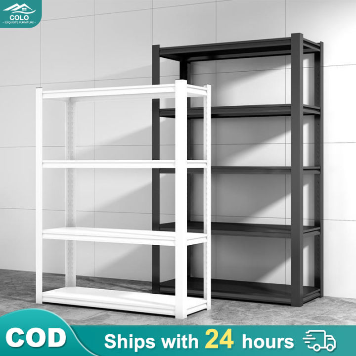 【Bearing 450kg】【Anti-rust】Steel rack Metal rack Heavy Duty Stante ...