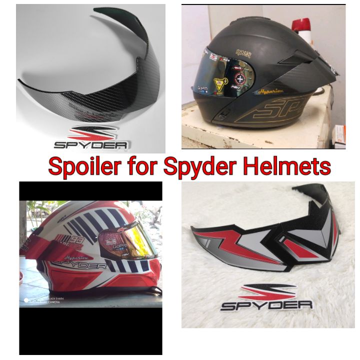 Spyder Helmet Spoiler ( Universal) | Lazada PH