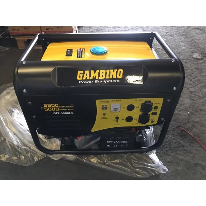 Genset Gambino 5500 watt. genset 5000 watt. Gambino gfh 8800 lx ...