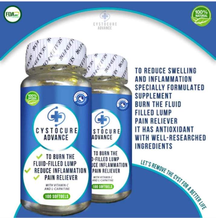Cyctocure advance originala bottle fda approved- WE RESIST THE CYST ...