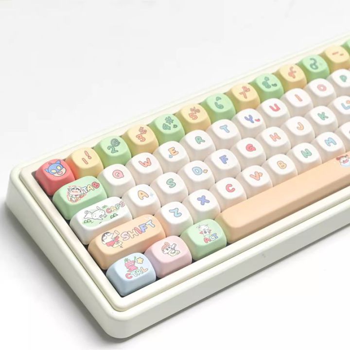 【ONLY KEYCAP】Crayon Shin Chan Keycap 138 Keys MOA Profile PBT ...