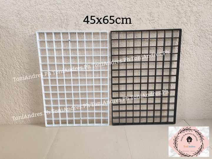 (45x65cm) Wall Mount Screen Wire Mesh Panel Grid Wall Decoration ...