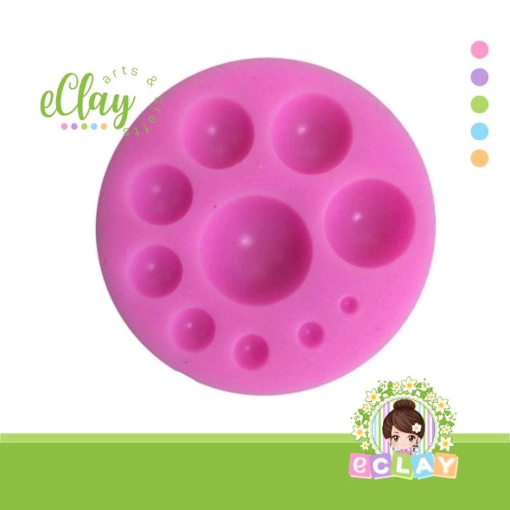 HALF ROUND SILICONE MOLD (Pink or Gray) | Lazada PH