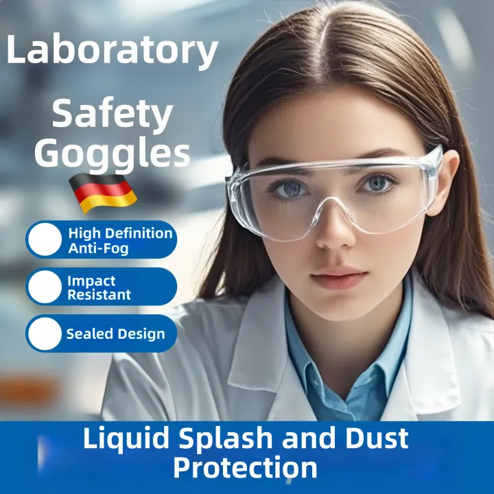 Laboratory Safety Splash-Proof Impact-Resistant Anti-Fog Full Seal High ...