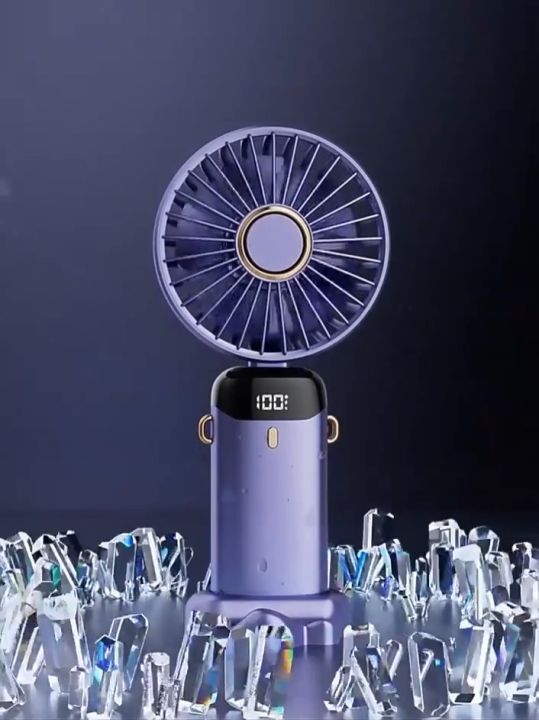 GAA 10000mAH Portable Mini Fan USB Rechargeable Adjustable Cooling Fan ...