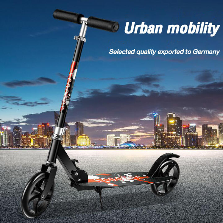 Aluminum Kick Scooter Foldable Scooter Fitness Scooter Adult Scooter ...
