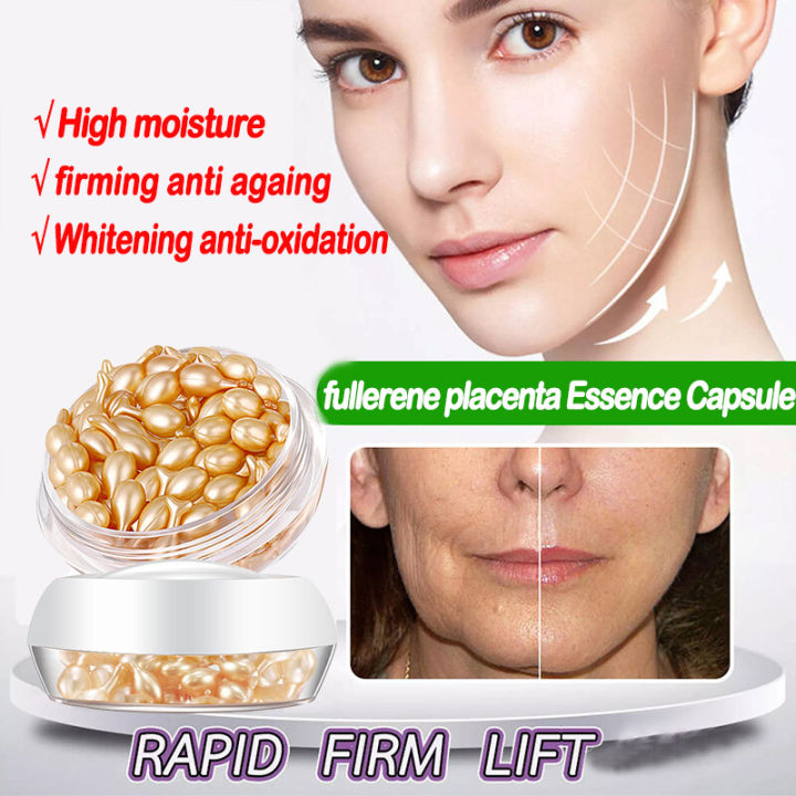 BUY 1 TAKE 1 Fullerene Placenta Capsule retinol serum with collagen ...