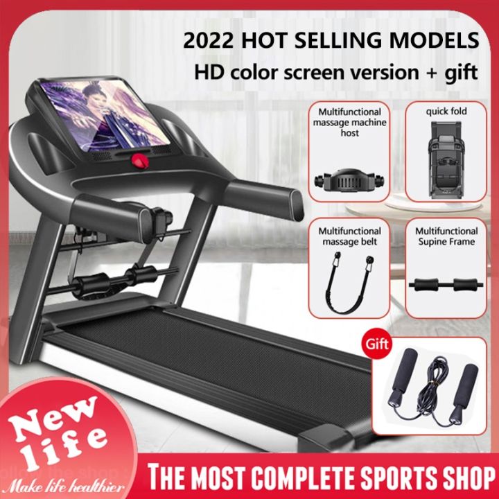 Newlife 3.5HP treadmill luxury thread mill exercise machine 10.1 Inches ...