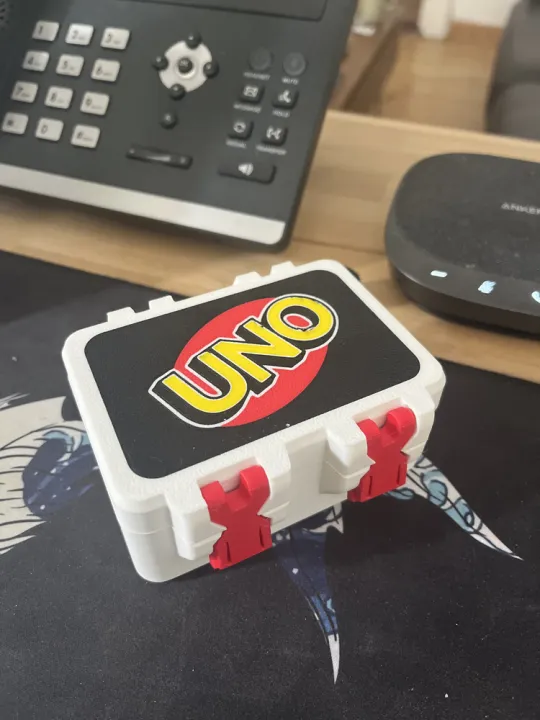 Delicate Card Storage Box UNO Card Box Premium Card Holder Business ...