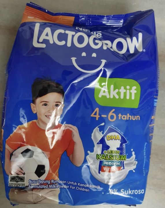 Lactogrow_Aktif 4-6yrs 850g | Lazada